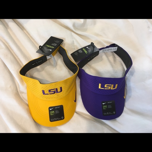 Nike | Other | 2 Brand New Lsu Tiger Visors | Poshmark